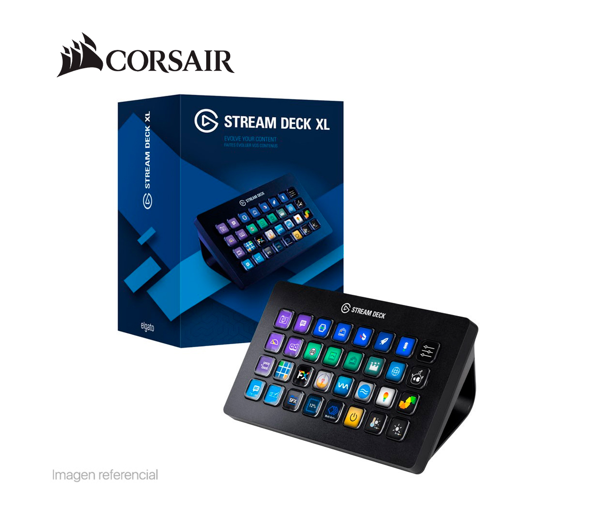 ELGATO STREAM DECK XL 32 TECLAS (10GAT9901) BLACK