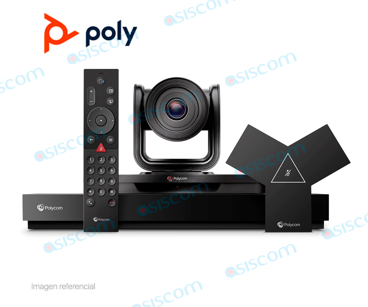 SISTEMA DE VIDEOCONFERENCIA POLY G7500 - INALÁMBRICO - 4K - CON CÁMARA ...