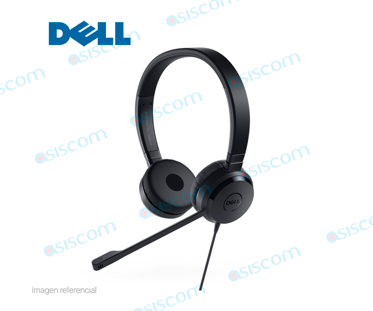 AUDÍFONOS DELL PRO UC350 SKYPE EMPRESARIAL ALÁMBRICO USB NEGRO ( 750-AAVM )