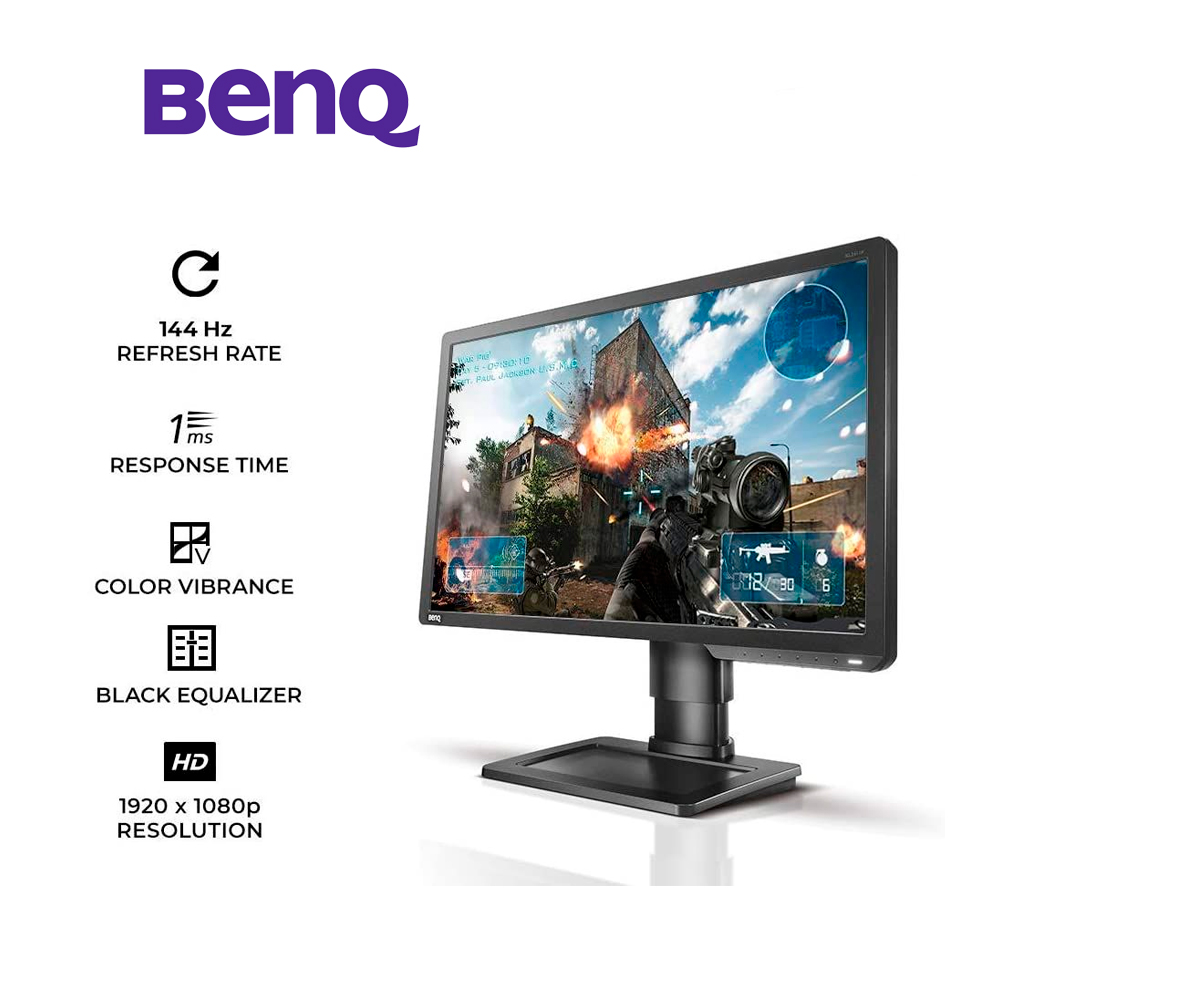 MONITOR BENQ XL2411K 24" ZOWIE 144HZ E-SPORTS ( 9H.LJPLB.QBL )