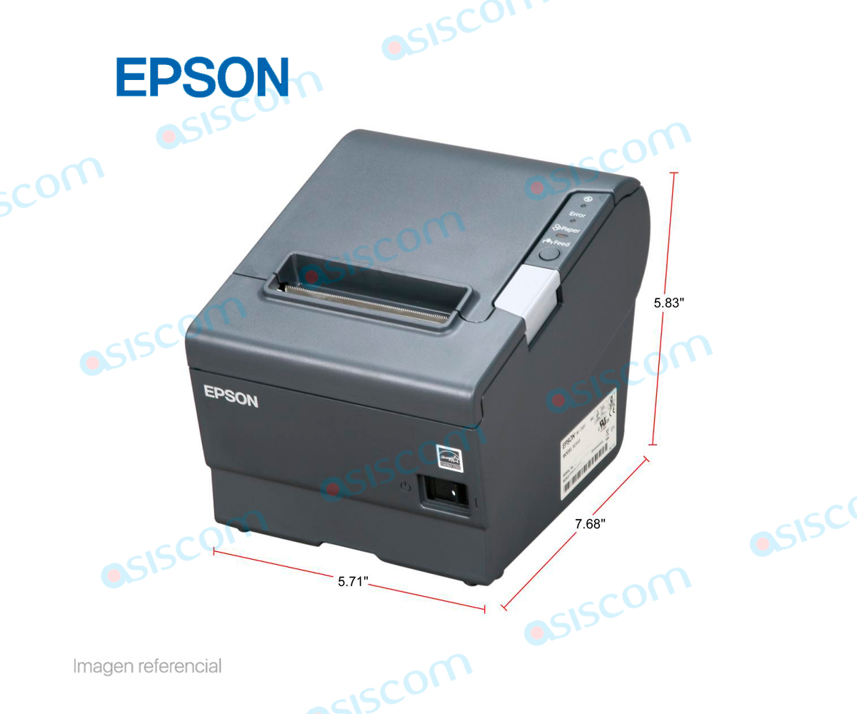 IMPRESORA DE TICKETS EPSON TM-T88V-084 ( C31CA85084 ) USB/SERIAL