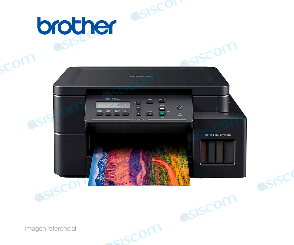 IMPRESORA MULTIFUNCIONAL BROTHER ( DCP-T520W ) SISTEMA CONTINUO ...