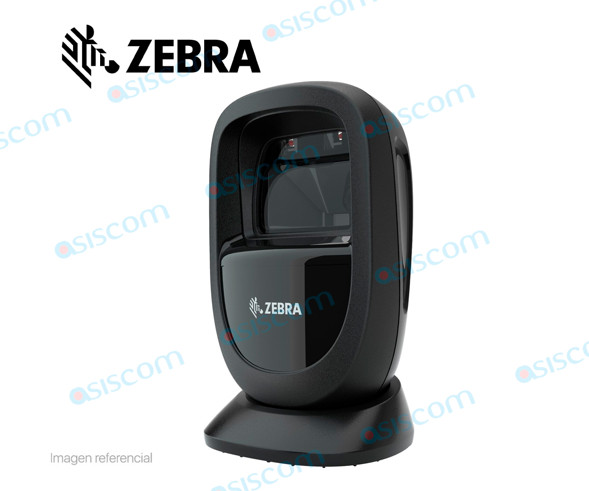 LECTOR DE CÓDIGO DE BARRAS ZEBRA DS9308 1D - 2D USB COLOR NEGRO.