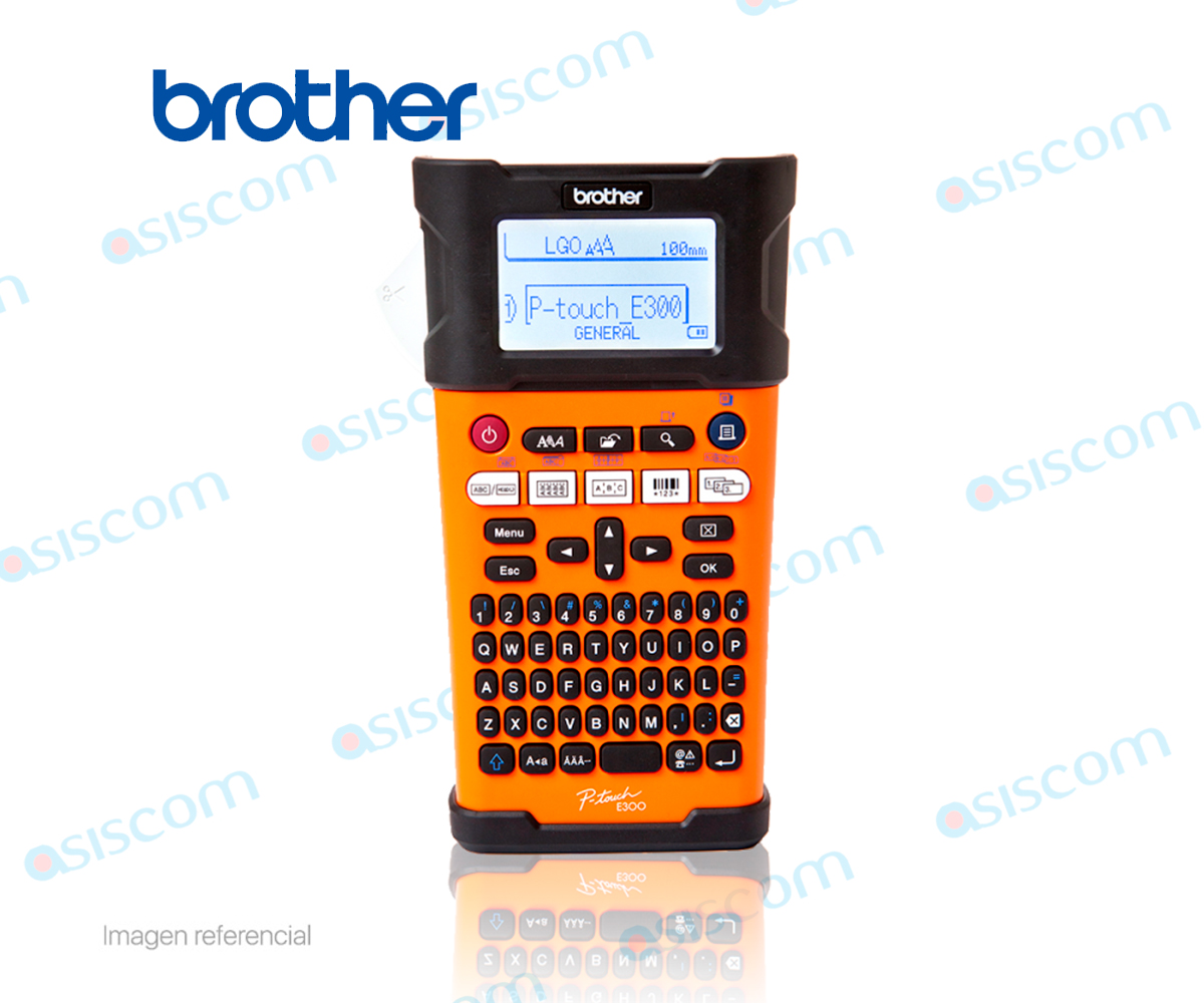ROTULADORA INDUSTRIAL PORTATIL BROTHER PT-E300VP