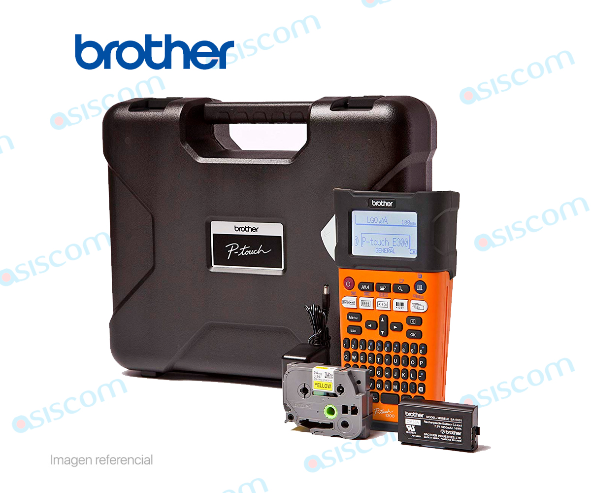 ROTULADORA INDUSTRIAL PORTATIL BROTHER PT-E300VP