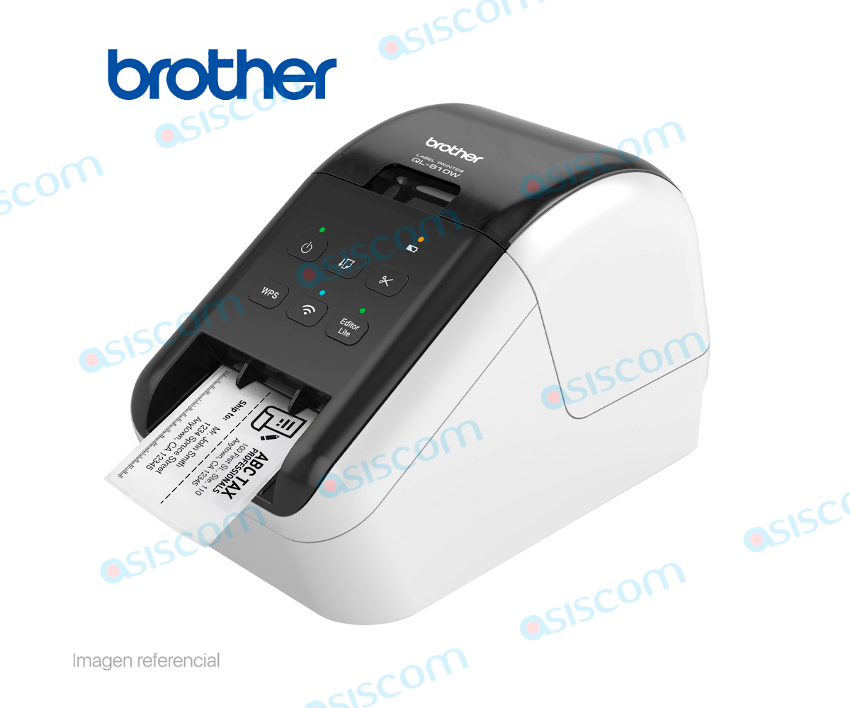 IMPRESORA DE ETIQUETAS ULTRARRÁPIDA BROTHER QL-810W