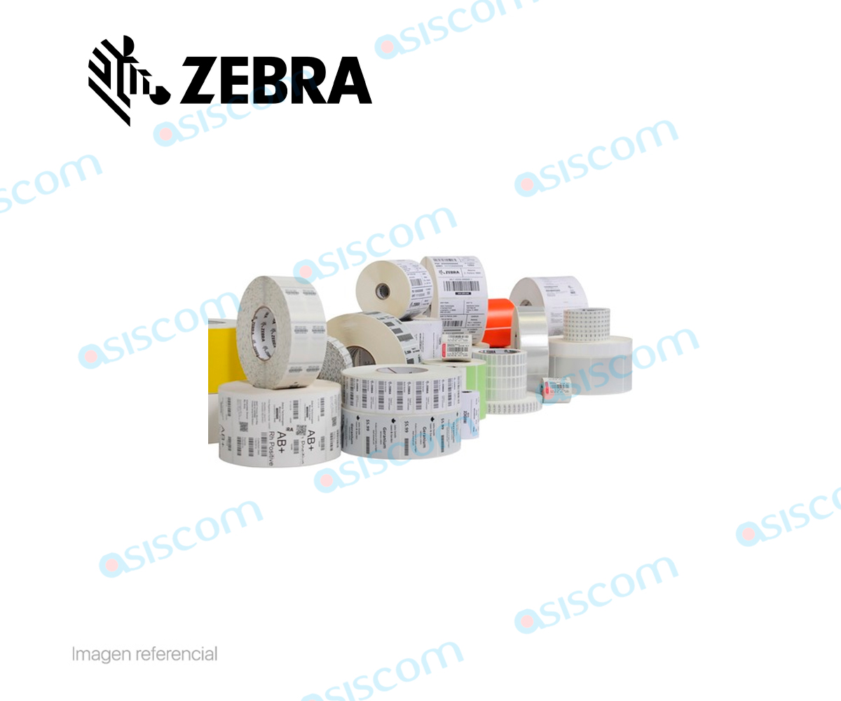 ROLLO DE ETIQUETA ZEBRA RFID Z-PERFORM 1500T 16.99mm Height x 73mm
